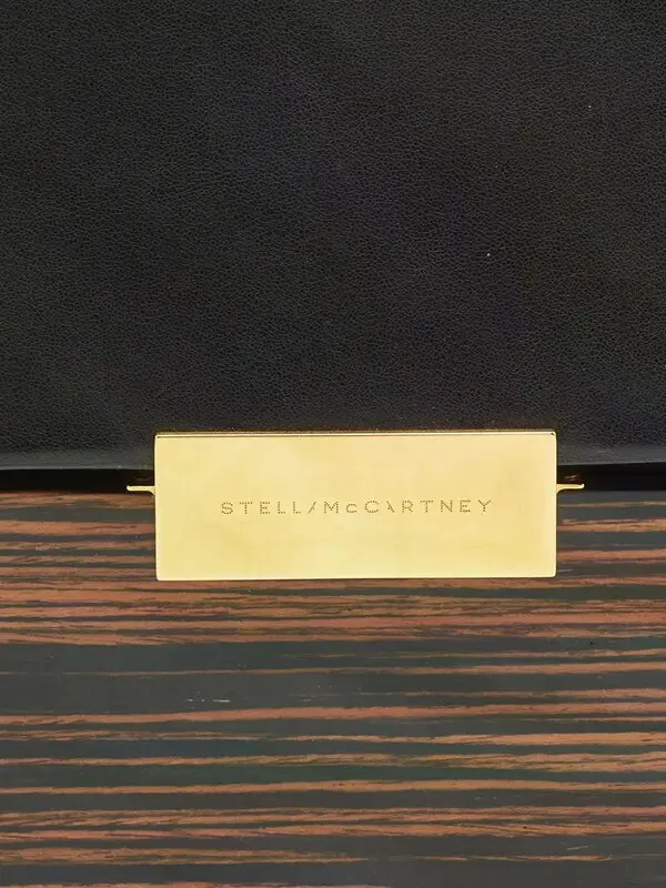 Stella McCartney Wood-effect Clutch