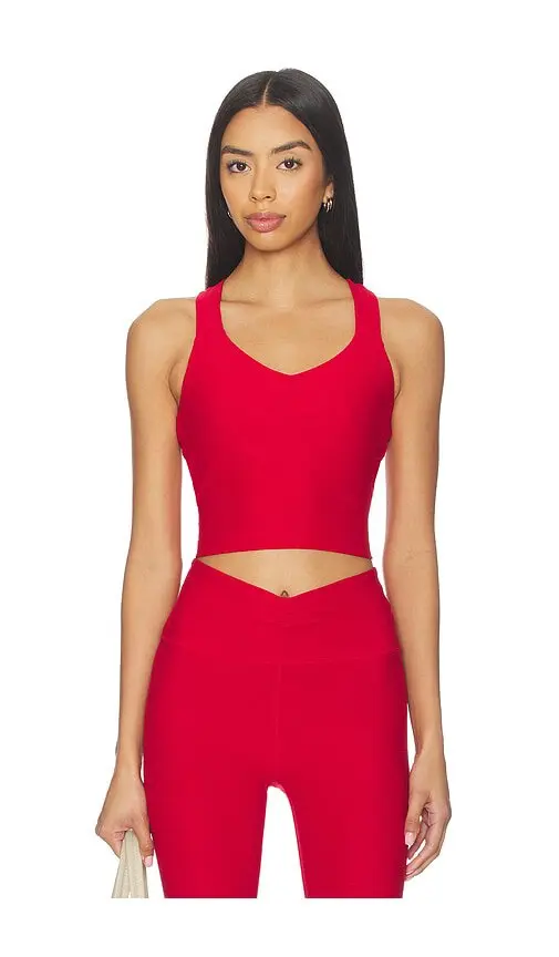 Beyond Yoga Twist Through Cropped Tank Top