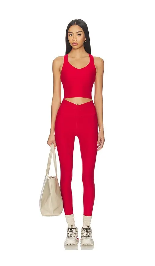 Beyond Yoga Twist Through Cropped Tank Top