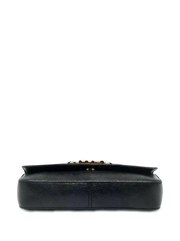Michael Kors Izzy Leather Chain Clutch