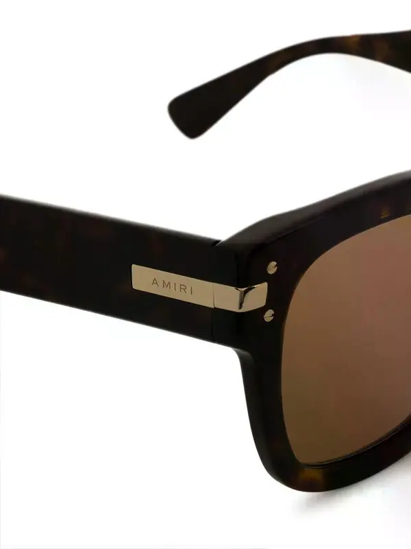 Amiri Classic Logo Sunglasses - Brown