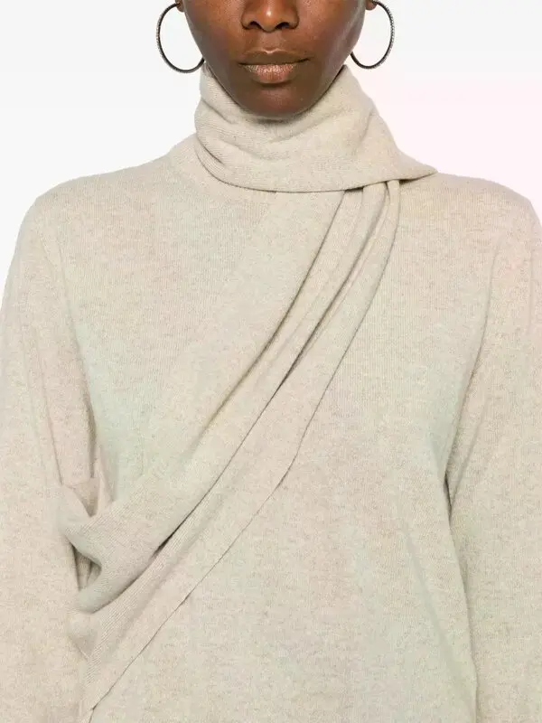 MAISON MARGIELA Attache-scarf Jumper