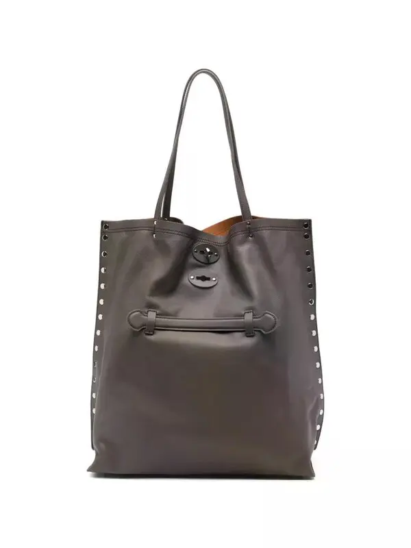 ZANELLATO A'spasso Studded Tote Bag