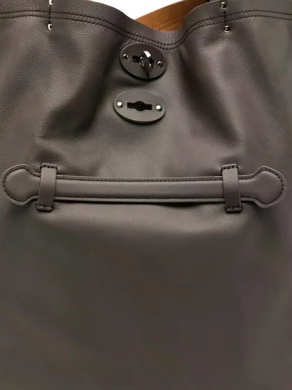 ZANELLATO A'spasso Studded Tote Bag