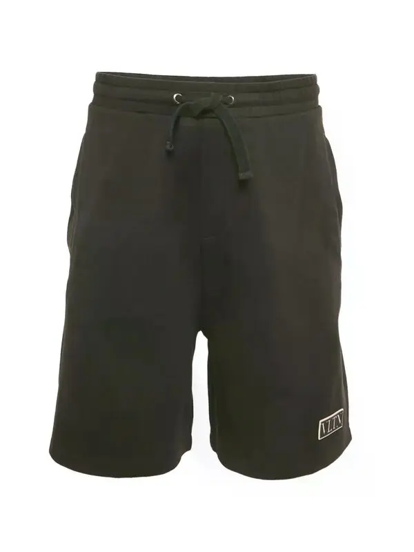 Valentino Garavani Logo Appliqué Shorts