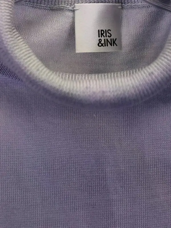 Iris & Ink Fine-knit Turtleneck Top