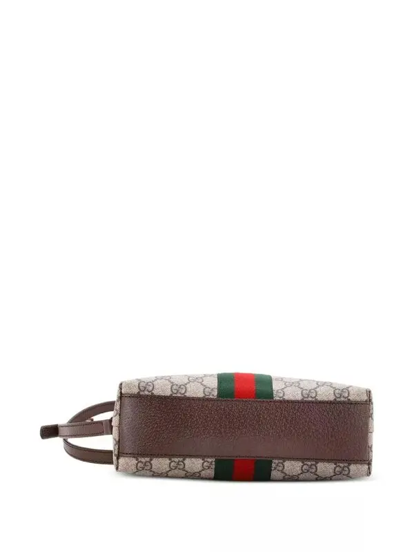 Gucci Ophidia Dome Gg Coated Canvas Small Shoulder Bag