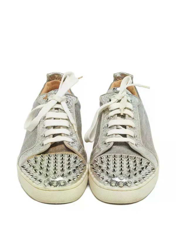 CHRISTIAN LOUBOUTIN Tone Spike-embellished Sneakers