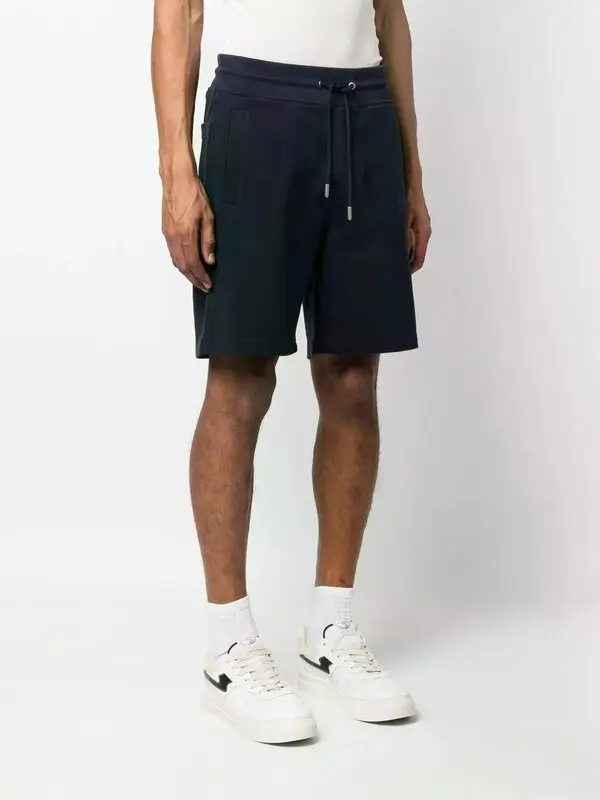 Belstaff Logo-patch Cotton Track Shorts