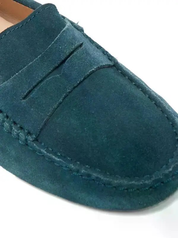 TOD'S Suede Loafers - Blue