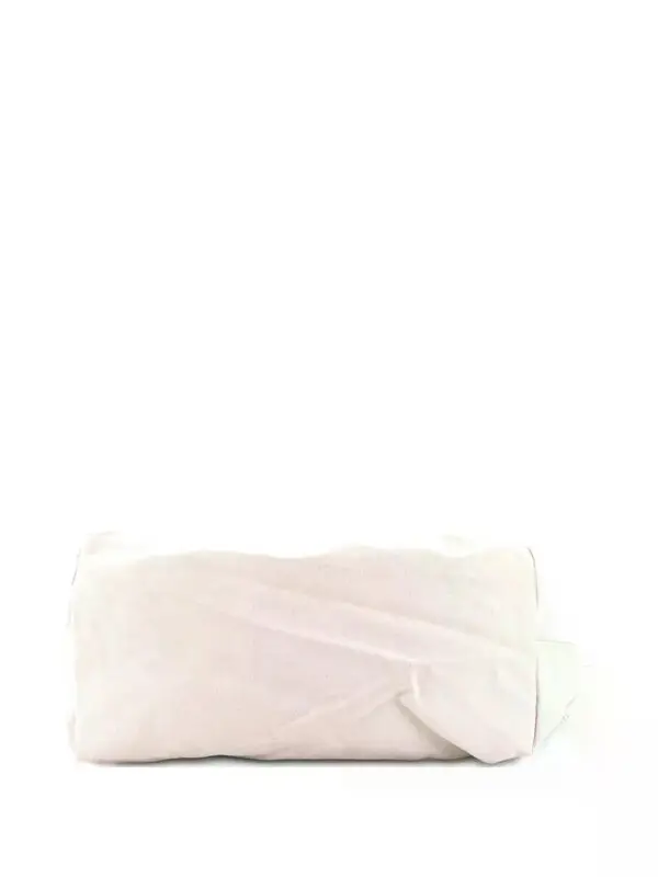 Saint Laurent Rive Gauche Shopper Canvas Maxi Tote Bag - Neutrals