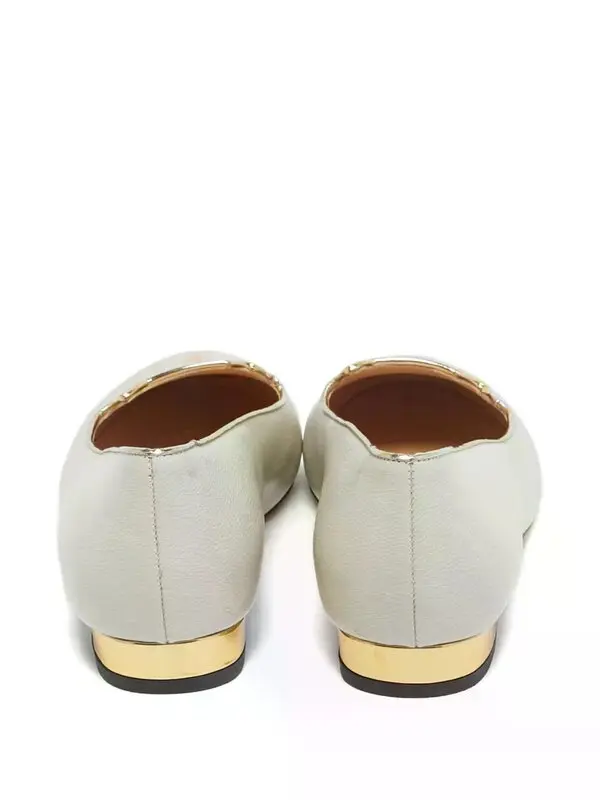 CHARLOTTE OLYMPIA Kitty-print Leather Pumps
