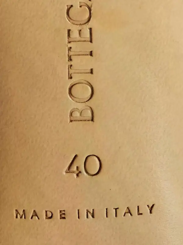 Bottega Veneta Dot Leather Sandals