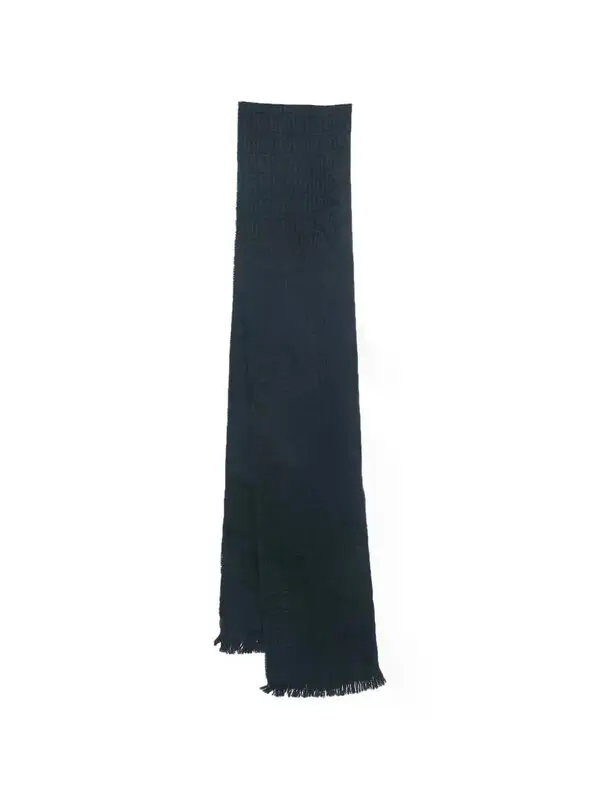 Versace Patterned Scarf - Blue