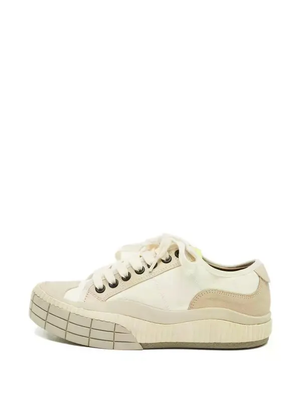 Chloé Clint Sneakers With Leather Trim