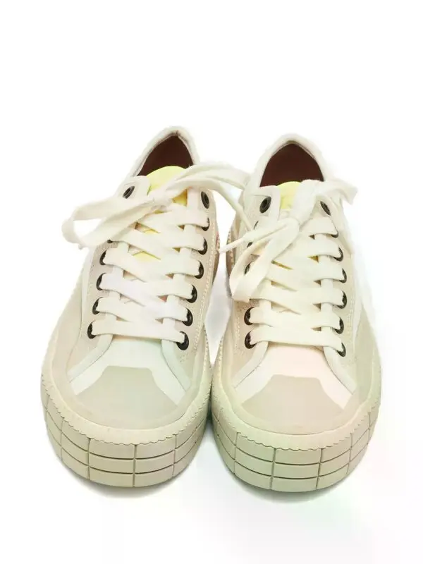 Chloé Clint Sneakers With Leather Trim