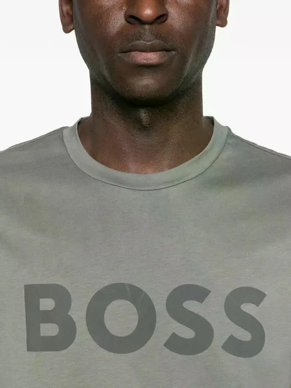 BOSS Logo T-shirt - Grey