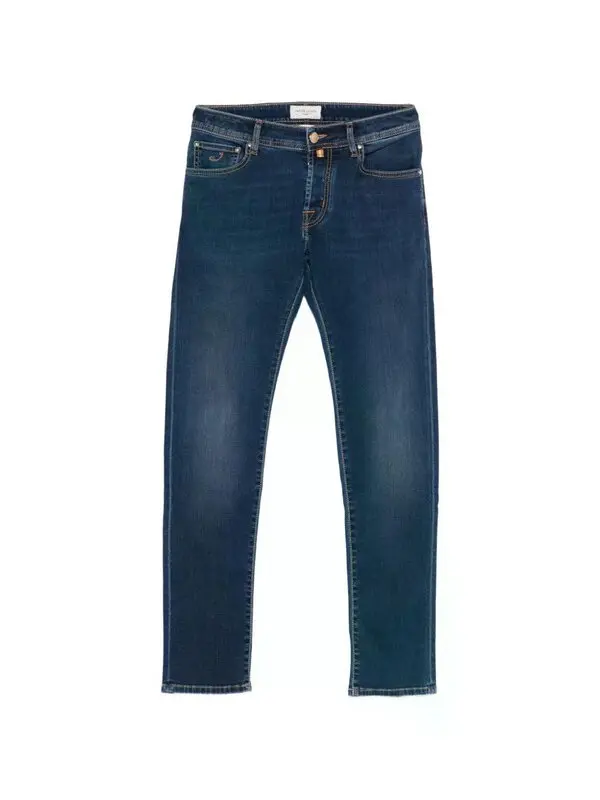 Jacob Cohen Slim-fit Five-pocket Jeans - Blue