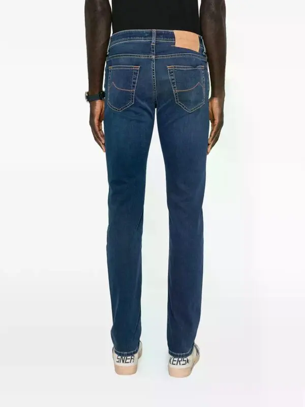 Jacob Cohen Slim-fit Five-pocket Jeans - Blue
