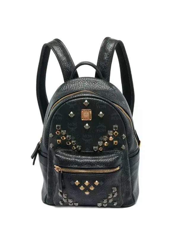Mcm Small Stark Studded Backpack