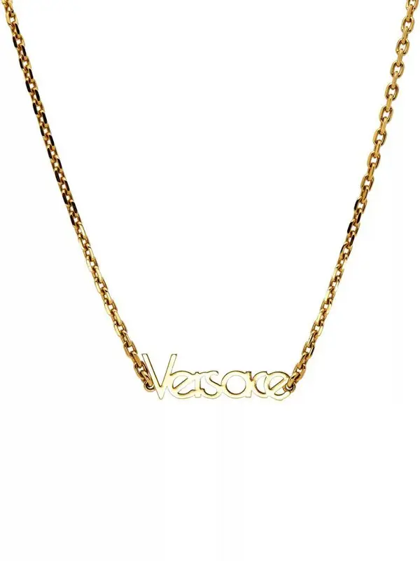 Versace Medusa-motif Chain Necklace - Gold