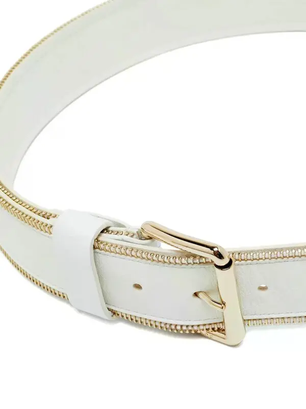 Versace Zip-detail Buckle Belt