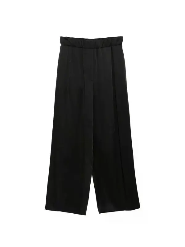 JIL SANDER Satin Trousers - 001