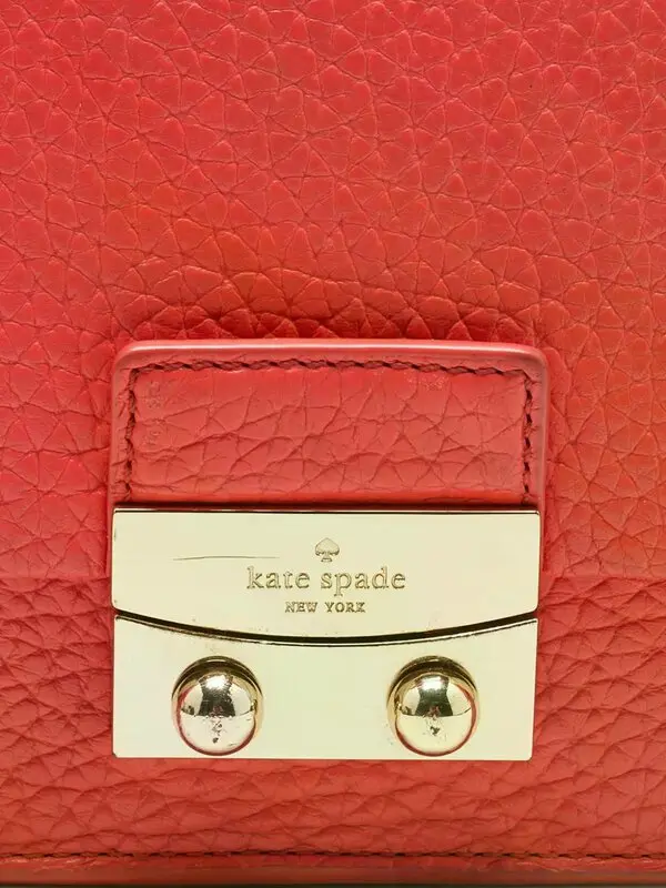 Kate Spade New York Grained Leather Flap Clutch