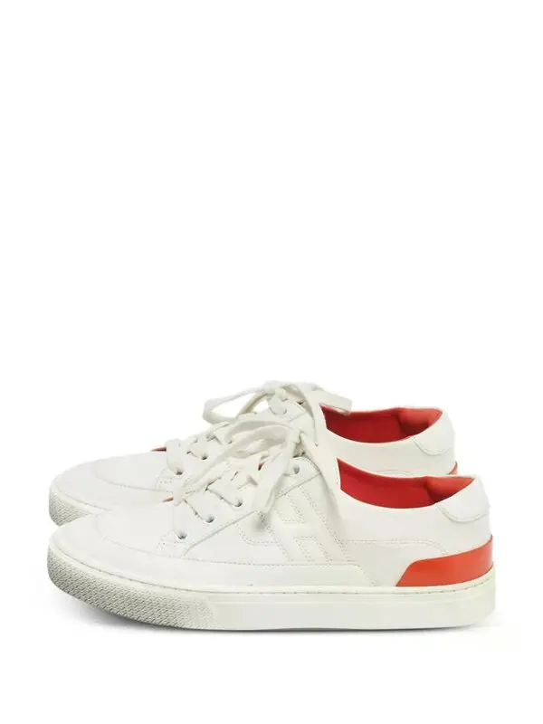 Hermès Leather Low-top Sneakers
