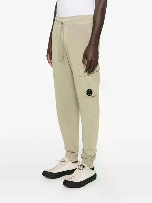 C.P. COMPANY Cargo-pocket Logo-patch Track Pants
