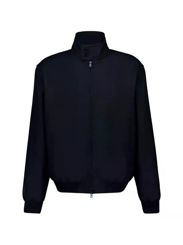 Gucci Zip-up Wool Bomber Jacket
