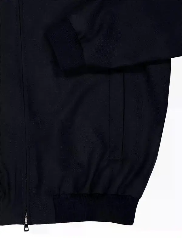 Gucci Zip-up Wool Bomber Jacket