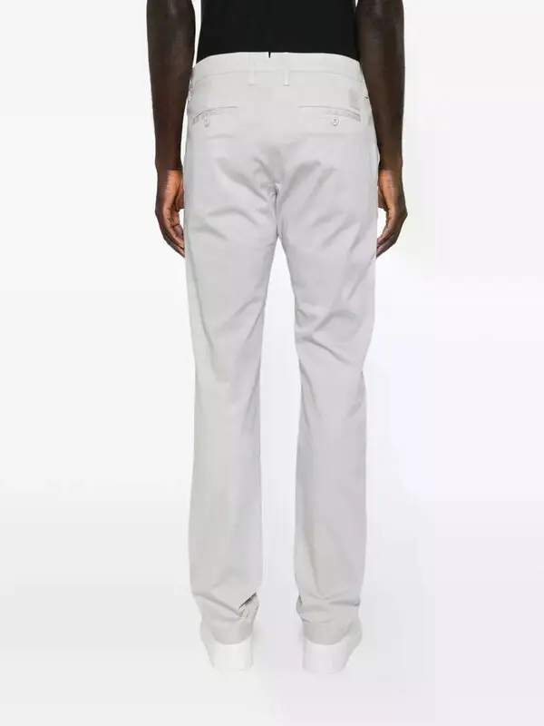 Jacob Cohen Bobby Buttoned Straight Trousers - Neutrals