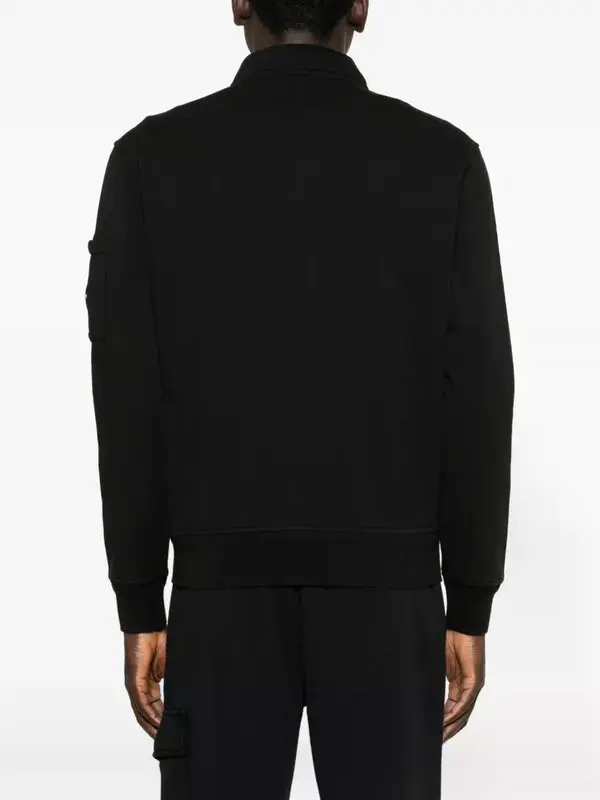 C.P. COMPANY Zip-fastening Sweatshirt With Lens Detail - Black