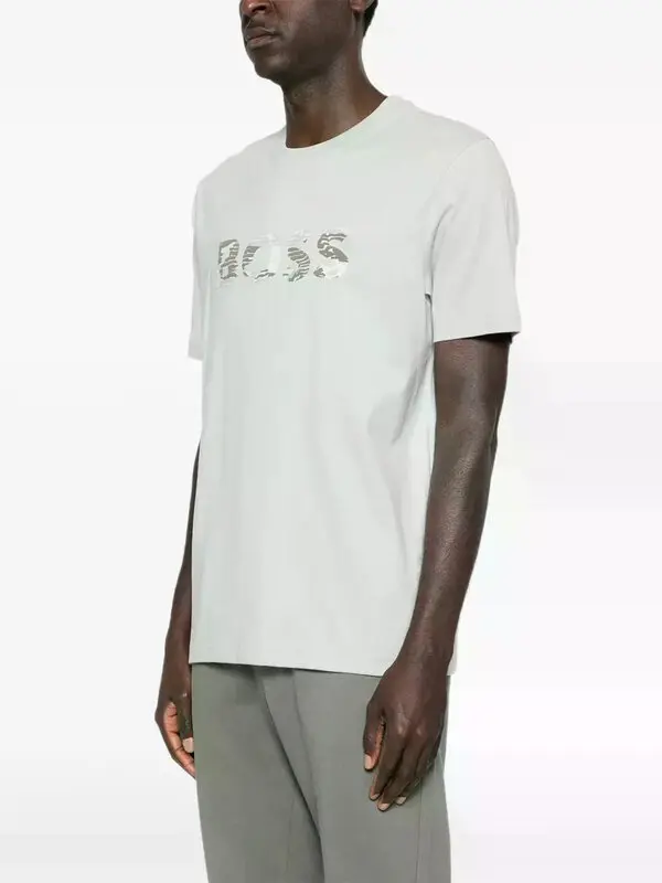 BOSS Regular-fit T-shirt In Cotton Jersey - Grey