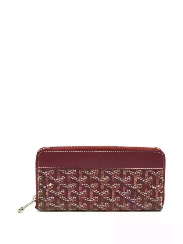Goyard 2013 Matignon Wallet - Red