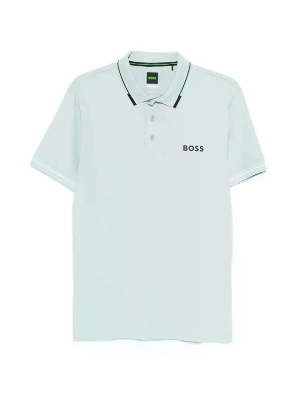 BOSS Short-sleeve Polo Shirt - Blue