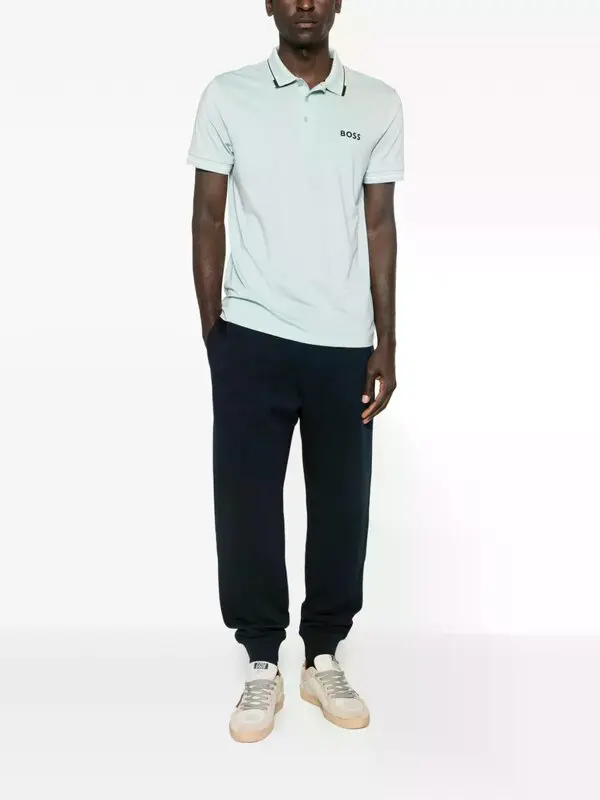 BOSS Short-sleeve Polo Shirt - Blue