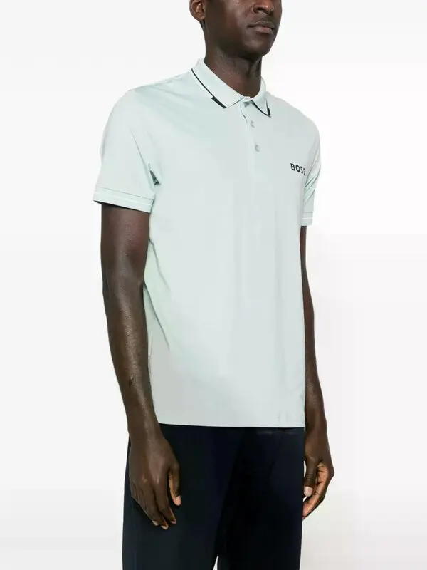 BOSS Short-sleeve Polo Shirt - Blue
