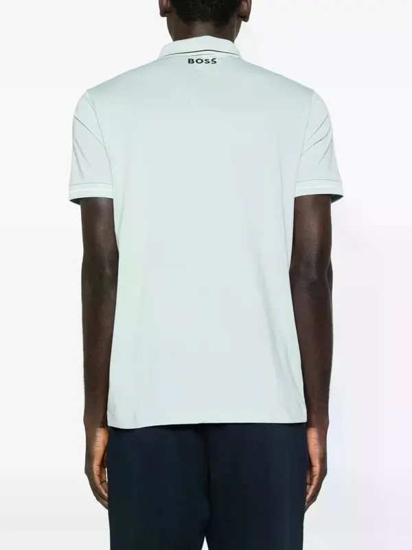 BOSS Short-sleeve Polo Shirt - Blue