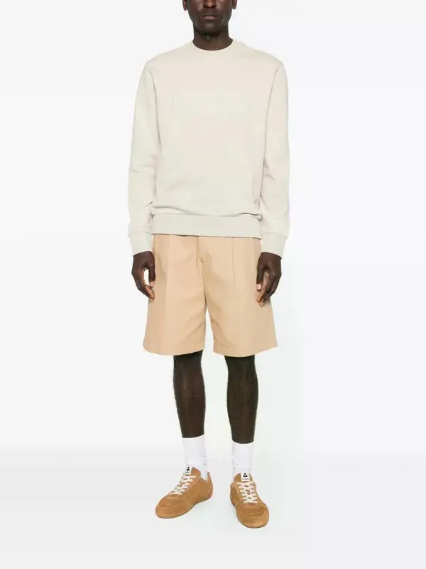 BOSS Logo-detail Sweatshirt - Neutrals