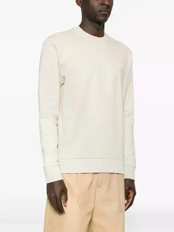 BOSS Logo-detail Sweatshirt - Neutrals