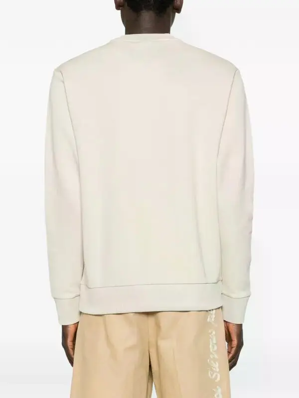 BOSS Logo-detail Sweatshirt - Neutrals