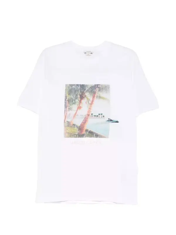 Jacob Cohen Grapphic-print T-shirt - White