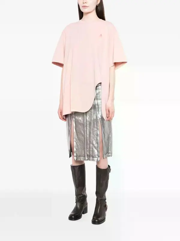 Attico Logo-print T-shirt - Pink