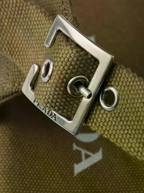 Prada Strap-buckled Sandals - Green