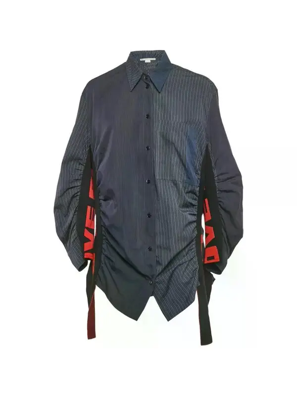 Stella McCartney Pinstriped Panel Top