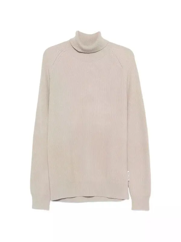 Marc O'polo Knitted Roll Neck Sweater - Neutrals