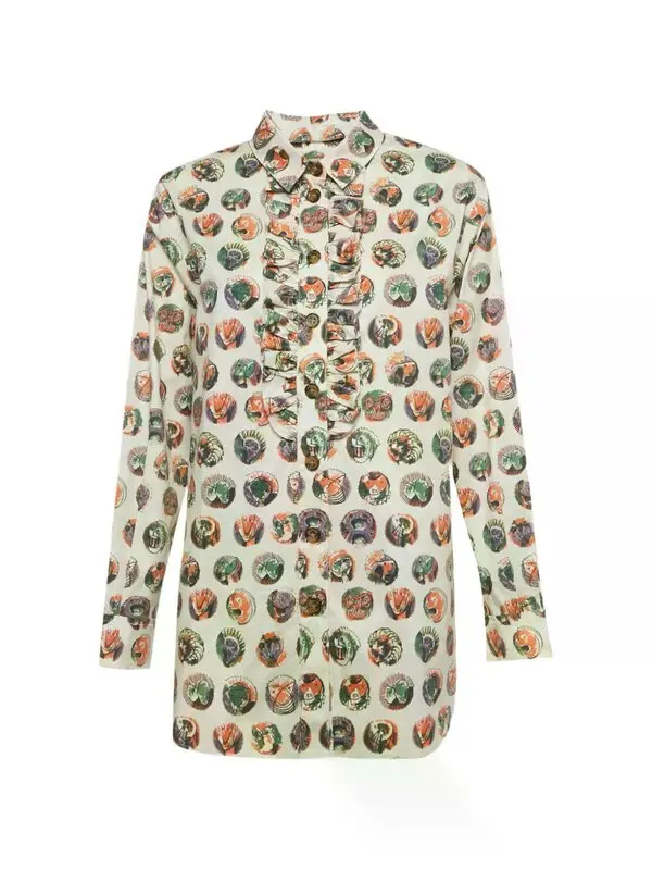 Burberry Printed Button-down Shirt