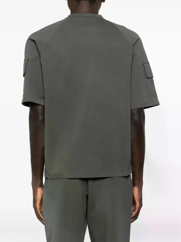 C.P. COMPANY Patch-pocket Short-sleeve T-shirt - Grey